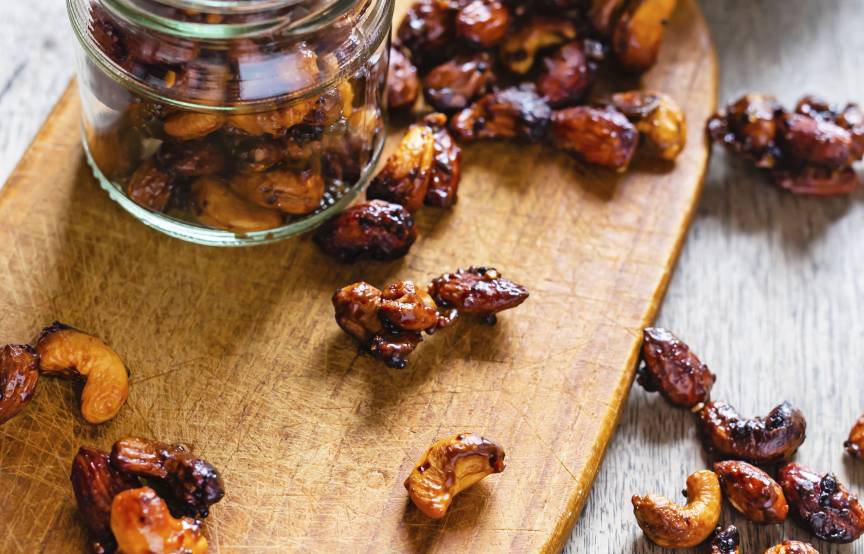 Honig-Senf-Nüsse aus dem Monsieur Cuisine | ZauberMix