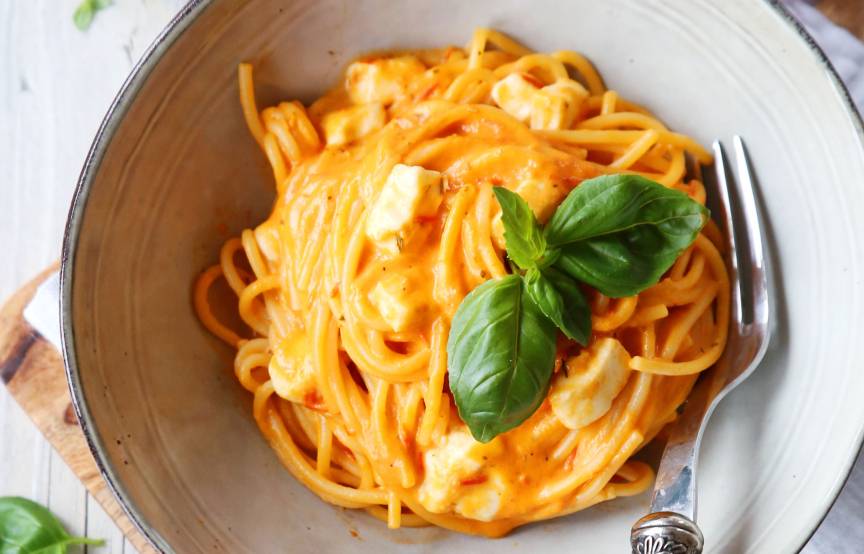 Spaghetti Tomate Mozzarella im Monsieur Cuisine | ZauberMix