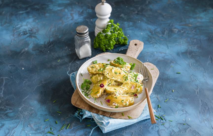 Veganer Kartoffelsalat im Monsieur Cuisine | ZauberMix Club