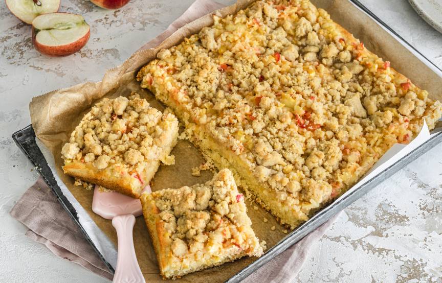Apfel-Blechkuchen mit dem Monsieur Cuisine | ZauberMix