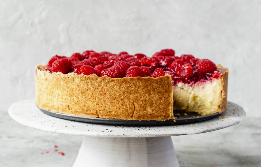 Himbeer-Schmand-Kuchen backen mit dem Monsieur Cuisine | ZauberMix