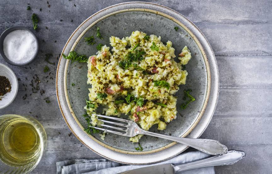 Spitzkohl mit Speck aus dem Monsieur Cuisine | ZauberMix Club
