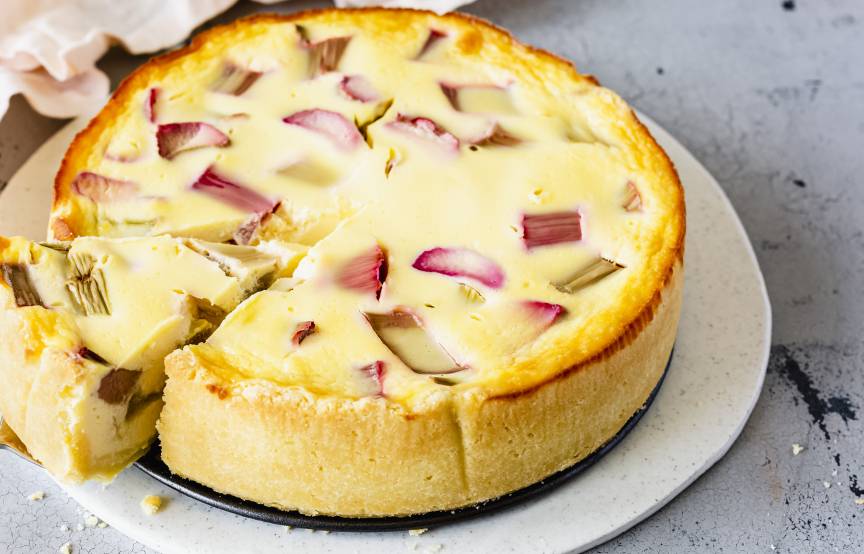 Rhabarberkuchen Rezept Mit Schmand