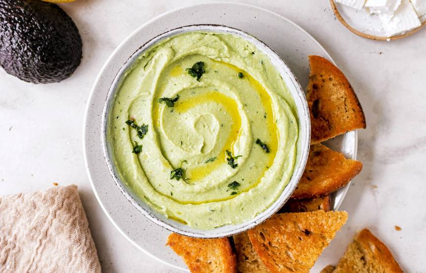 Cremiger Avocado-Feta Dip | ZauberMix