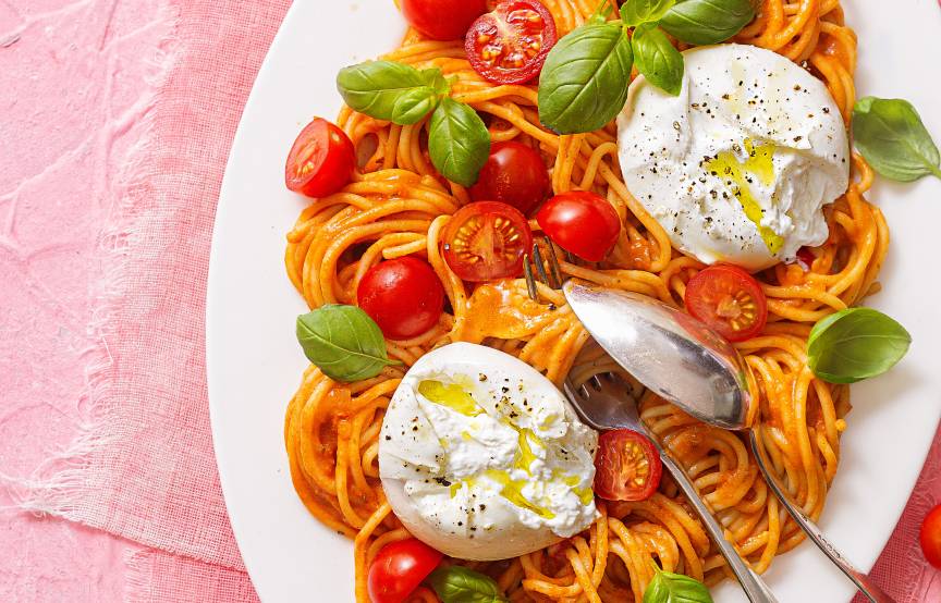 Spaghetti Tomate-Mozzarella Deluxe | ZauberMix