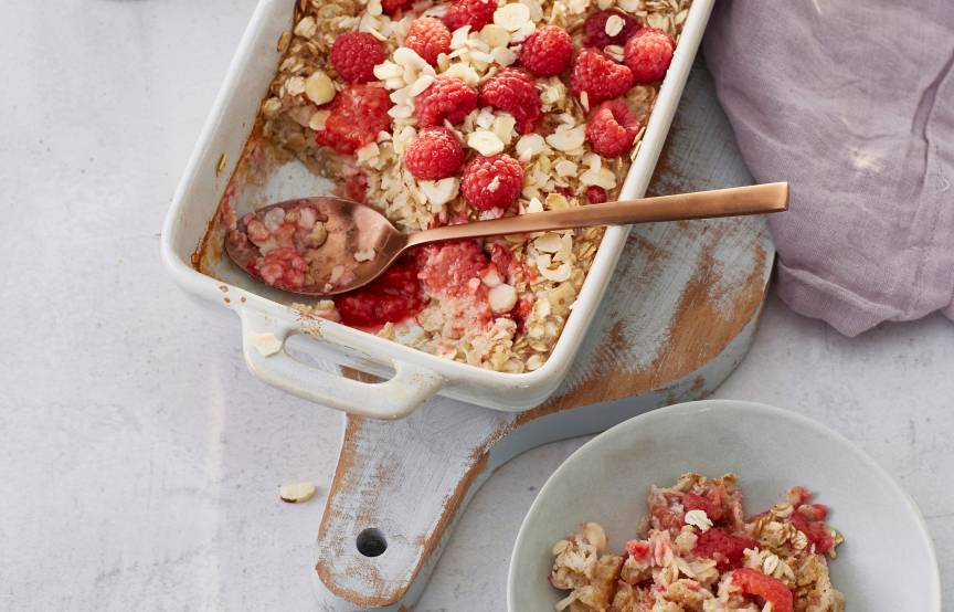 Baked Oats Mit Ei